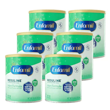 Enfamil Reguline Powder 12.4 Oz (Pack of 6) – Baby's Variety